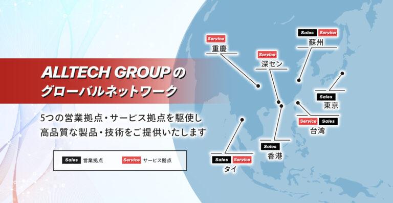株式会社Alltech│半導体生産装置・材料の専門商社